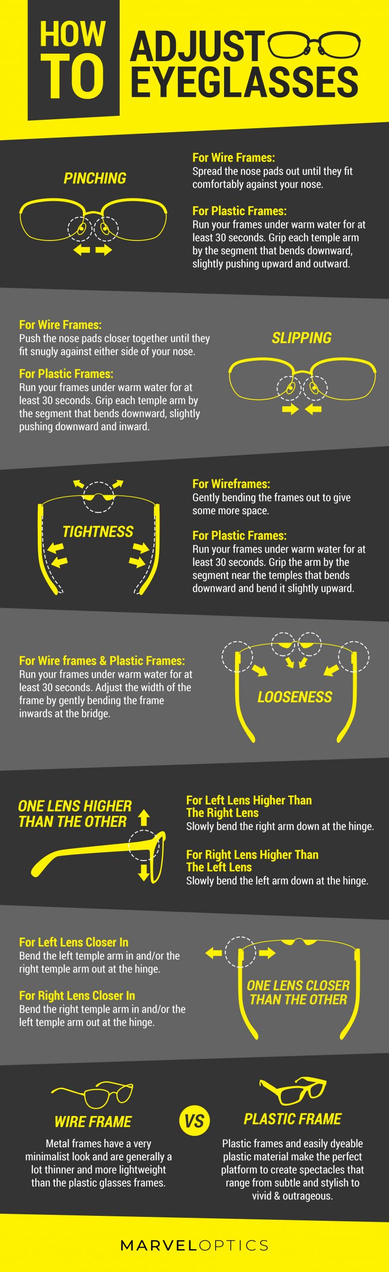 Easy Ways To Adjust Your Prescription Glasses MarvelOptics 